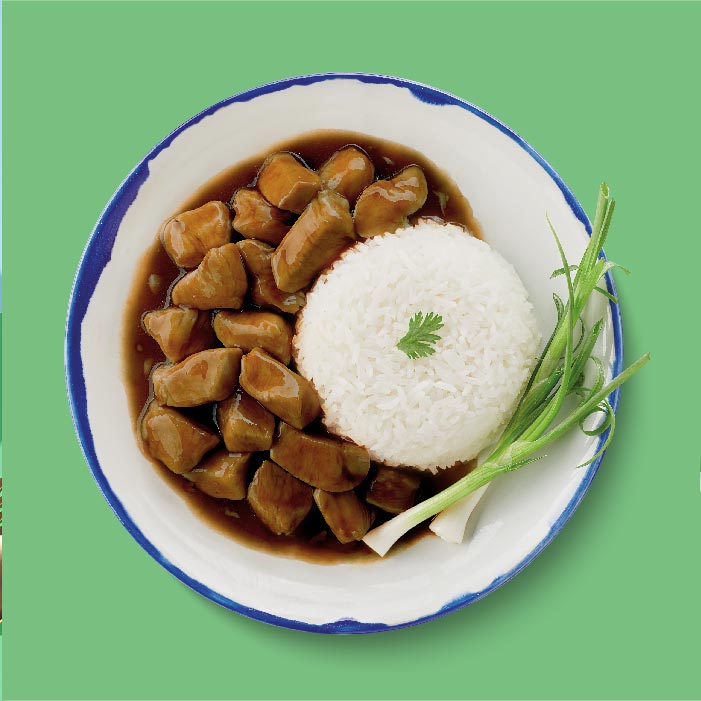 ข้าวหน้าไก่ (จากพืช) ราชวงศ์ - Absolute Plant