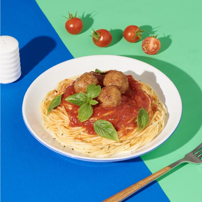 Plant-Based Spaghetti Meat Ball - Absolute Plant